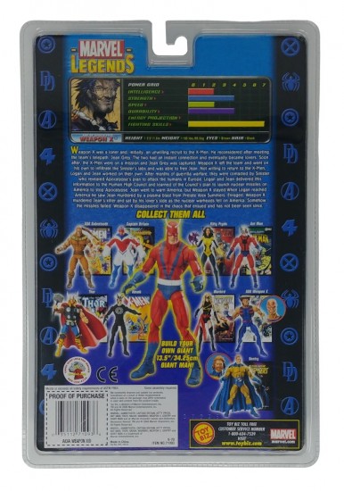 Age of Apocalypse Weapon X (Burned Face) - Build-A-Figure: Giant Man ...