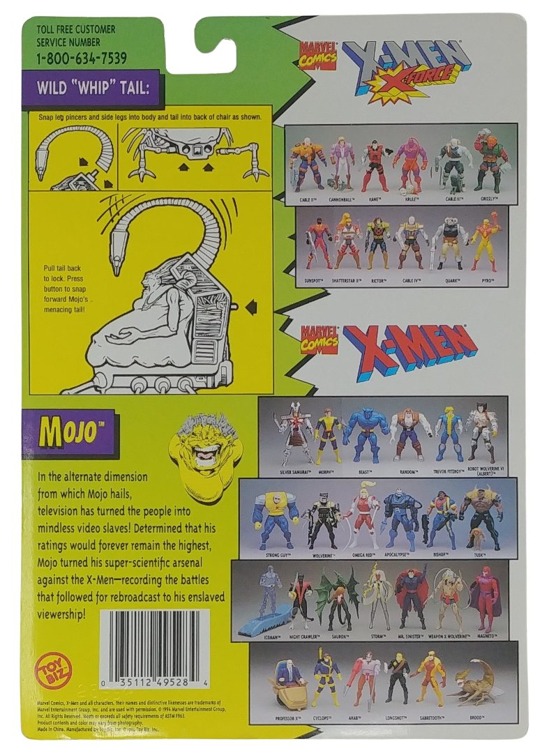 Mojo - X-Force: Series 3 - X-Men (Toy Biz) - Figuronomy.com - an Action ...